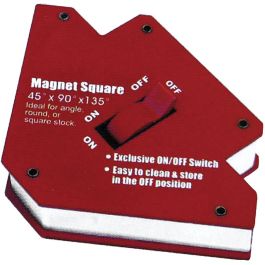 Sveisemagnet på/av, 94x94x25 mm